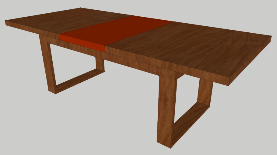 Tema Tundra Extendible Dining Table | 3D Warehouse
