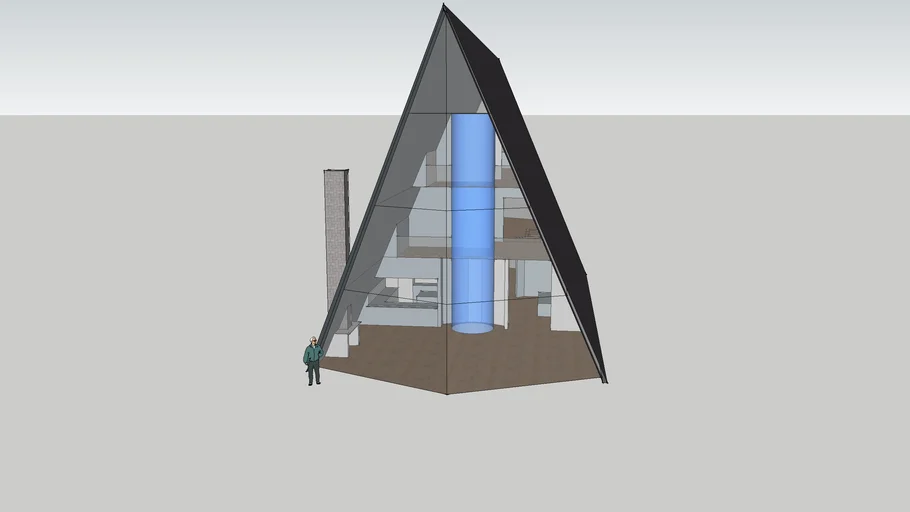 A-Frame House | 3D Warehouse