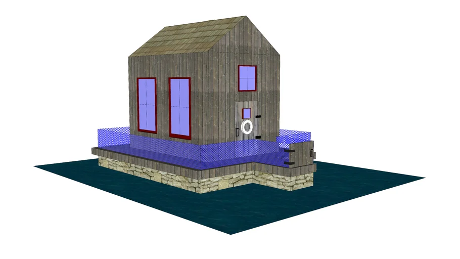 Fishing shack | 3D Warehouse