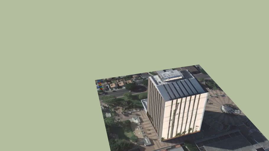 Los Angeles County Court House (Compton) | 3D Warehouse