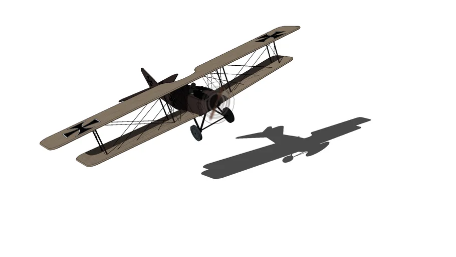 German plane WW I | 3D Warehouse