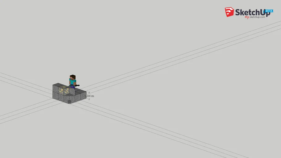 Hucha Minecraft Carme Mengual 2ESO | 3D Warehouse