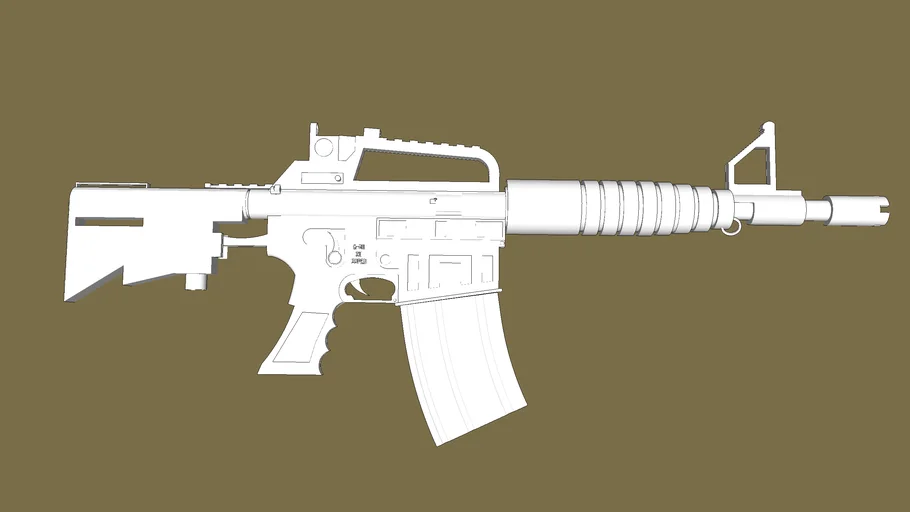 sub machingun M-24 S4 SUPRA | 3D Warehouse