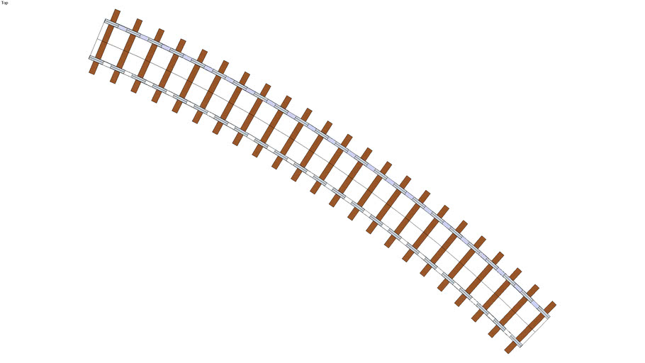 22' Radius Track | 3D Warehouse