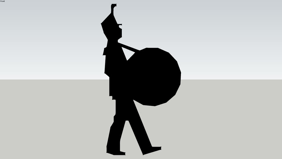 Marching Band Drummer 2 | 3D Warehouse