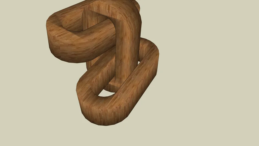 Wooden chain | 3D Warehouse