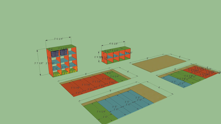 Cube Storage Designs | 3D Warehouse