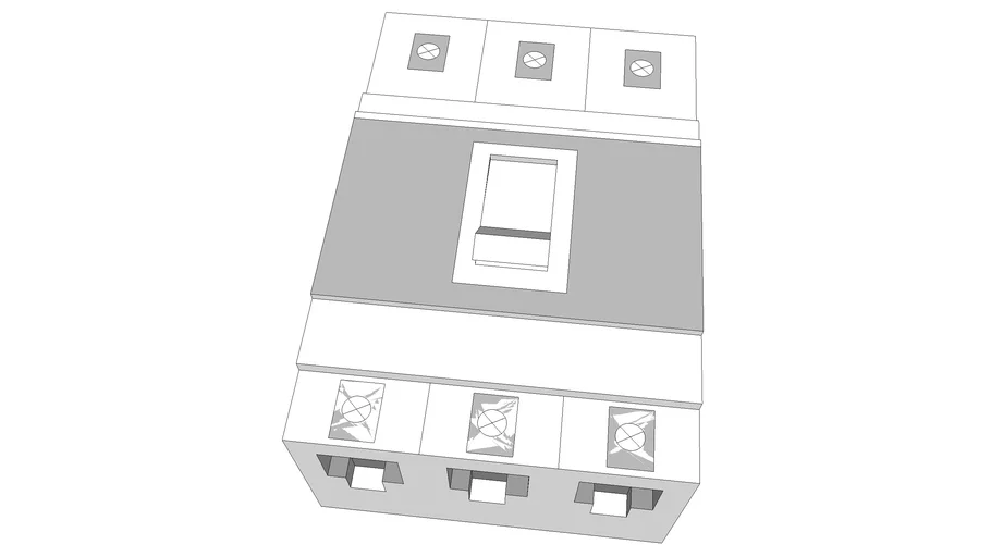 3VL5763-3SB36-0AC1 SENTRON 3VL SIEMENS | 3D Warehouse