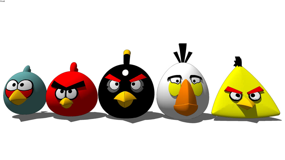 Angry Birds Pack (finished) | 3D Warehouse