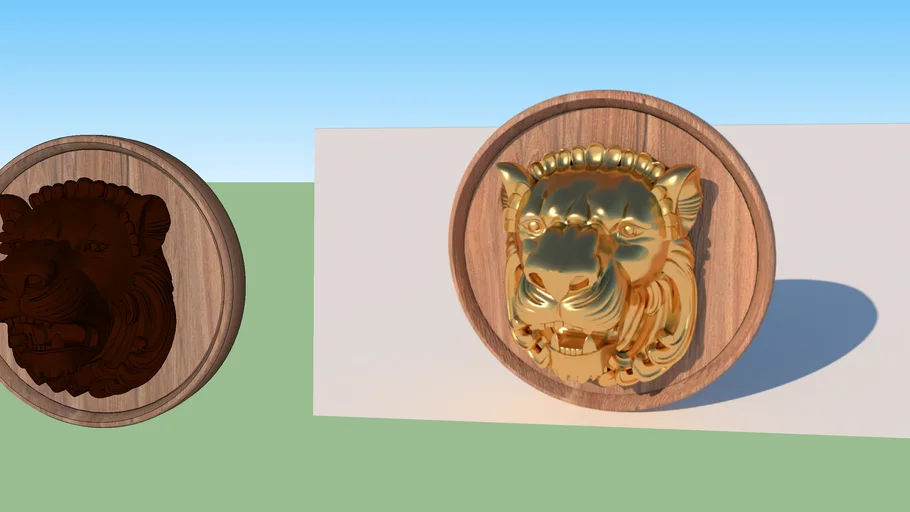 lion head | 3D Warehouse