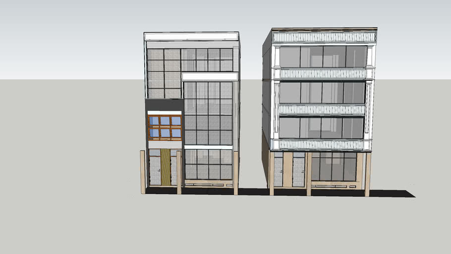 COMMERCIAL BUILDING EXTERIOR | 3D Warehouse