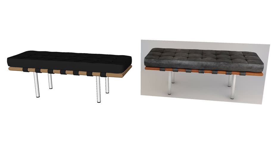 bench seating | 3D Warehouse