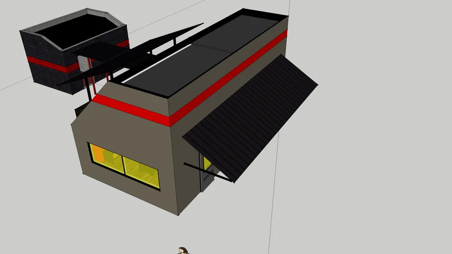 Small Modern House | 3D Warehouse