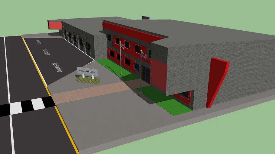 Fire Station | 3D Warehouse