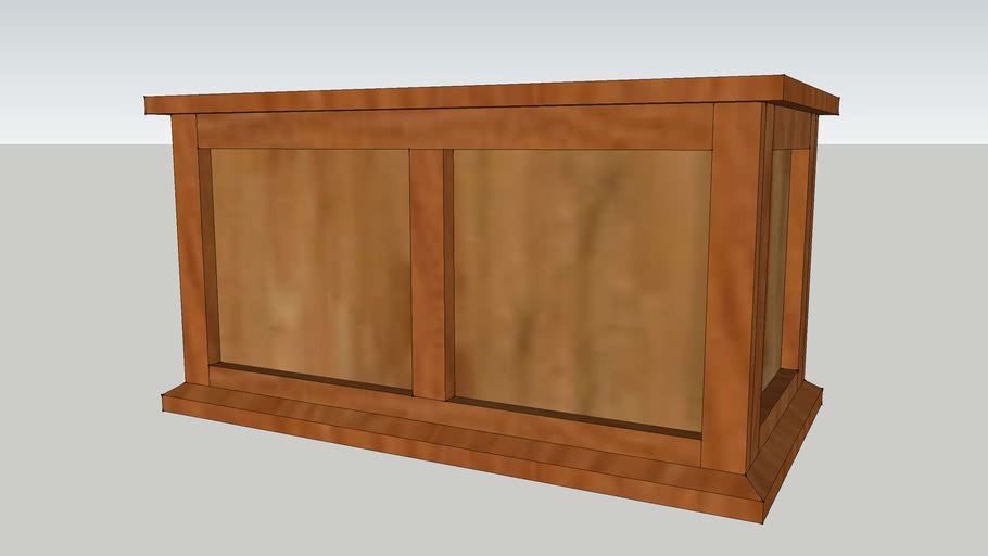 wooden chest | 3D Warehouse
