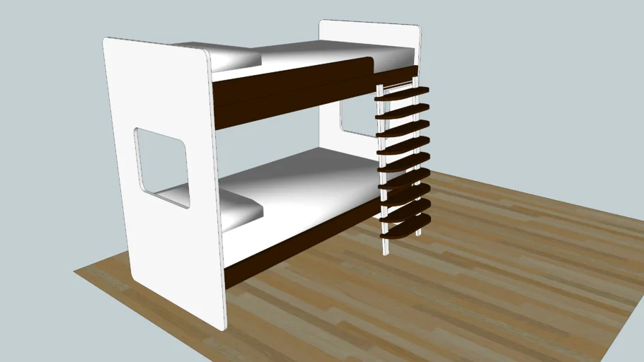 Bunk Bed | 3D Warehouse
