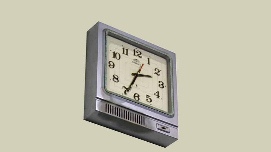 Clock on the Wall | 3D Warehouse