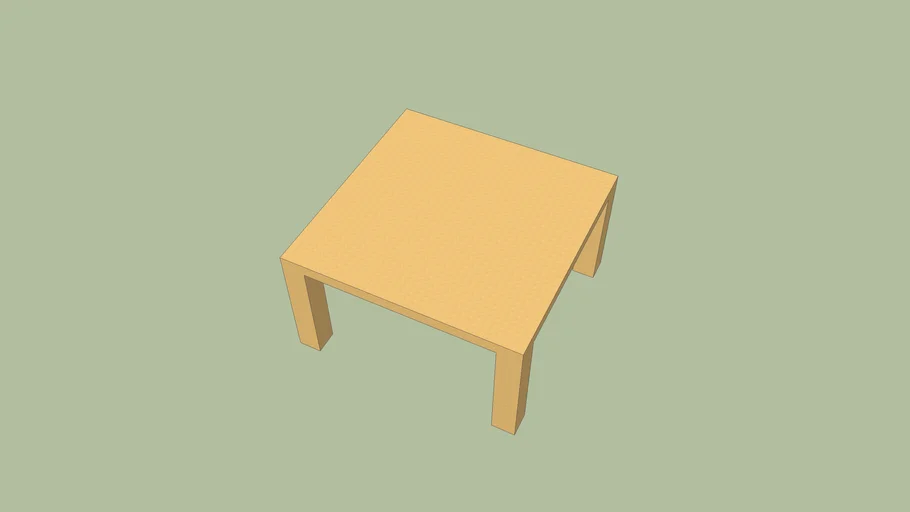 Wood Table | 3D Warehouse