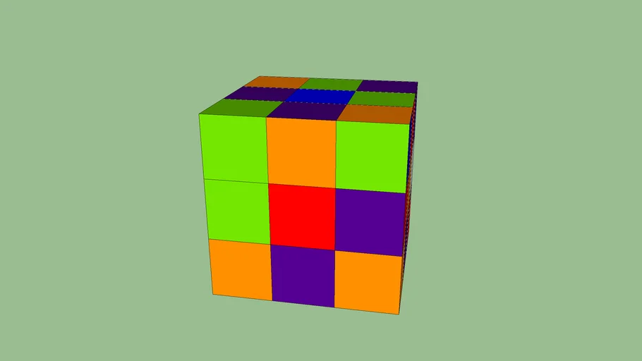 rubix cube | 3D Warehouse