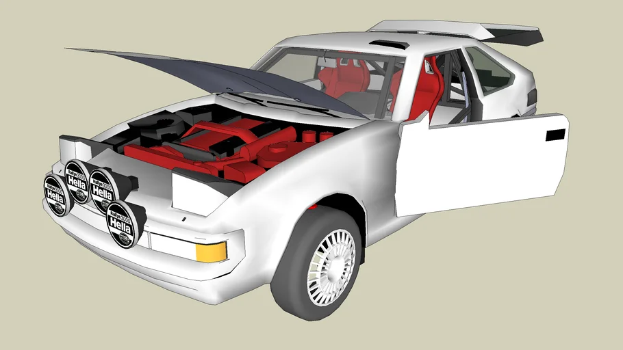 1985 Toyota Celica Supra (MK2) rally car | 3D Warehouse