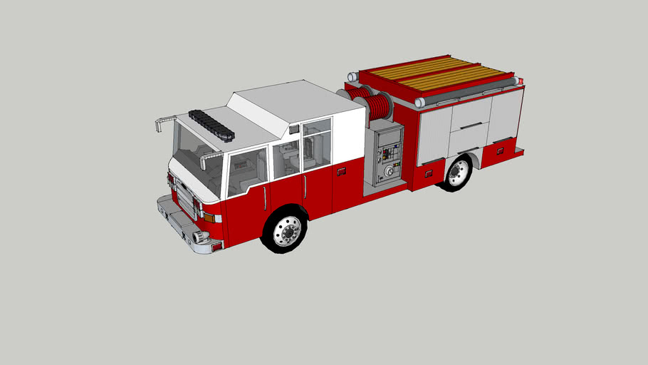 Pierce Fire Truck | 3D Warehouse