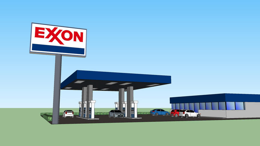 Gas Station | 3D Warehouse