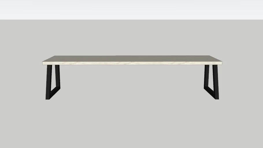 long table | 3D Warehouse