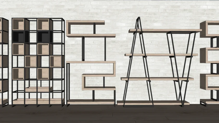 стеллаж rack | 3D Warehouse