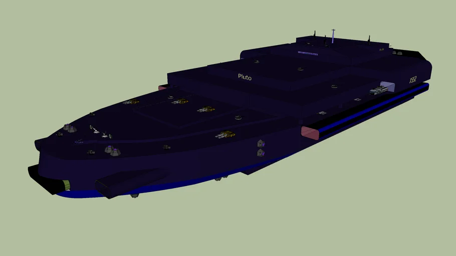 X552 Pluto - class heavy frigate | 3D Warehouse