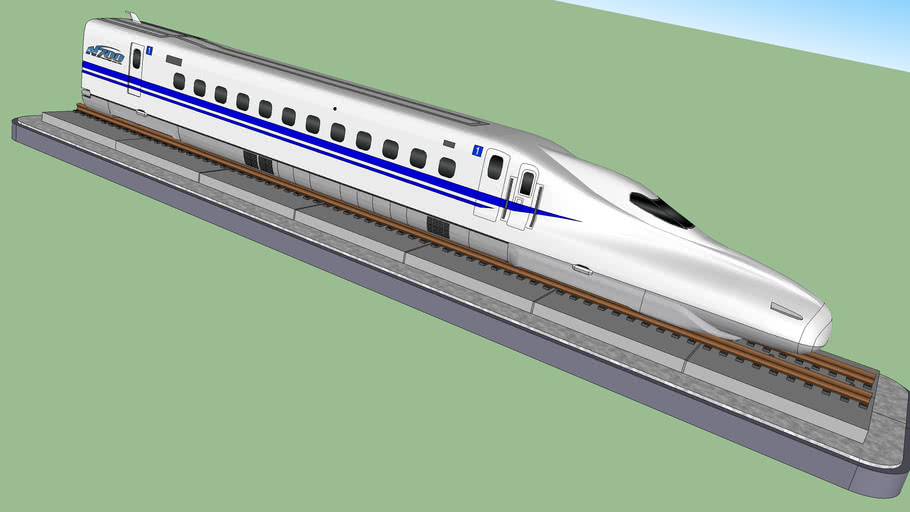 Shinkansen N700 Series | 3D Warehouse