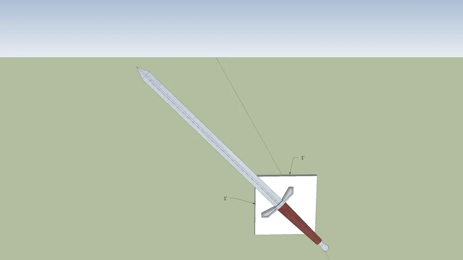 Sword No.1 | 3D Warehouse