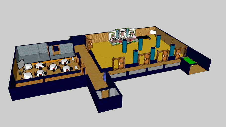 sidomukti ballroom | 3D Warehouse