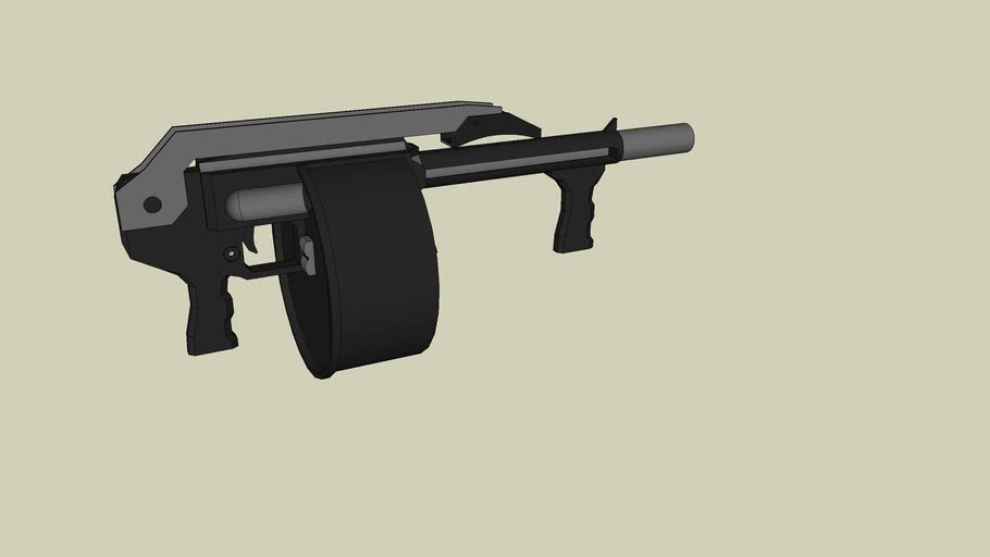 Armsel Arms Striker 12 (simplified) | 3D Warehouse
