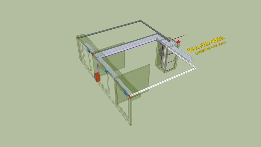 HVAC-SYSTEM-ALL-IN-ONE-REMOTE | 3D Warehouse