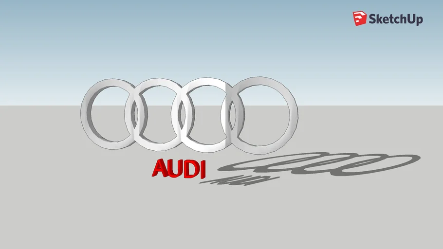 AUDI logo | 3D Warehouse