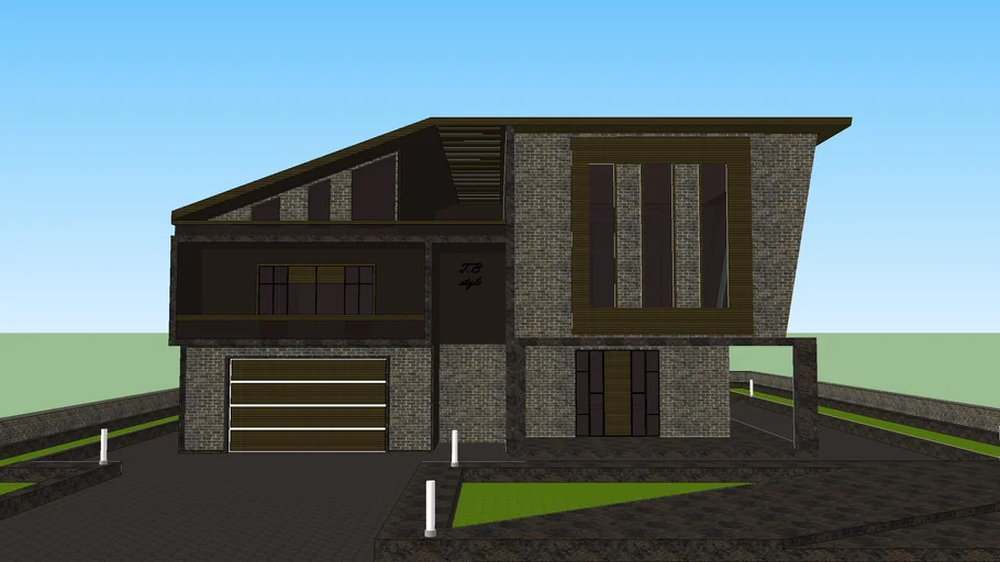 Modern house | 3D Warehouse