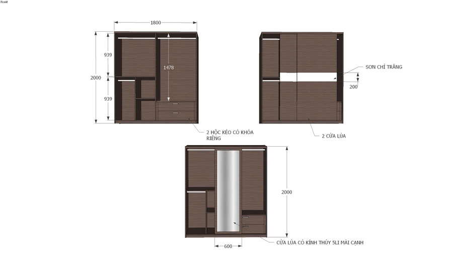 wardrobe, cabinet | 3D Warehouse