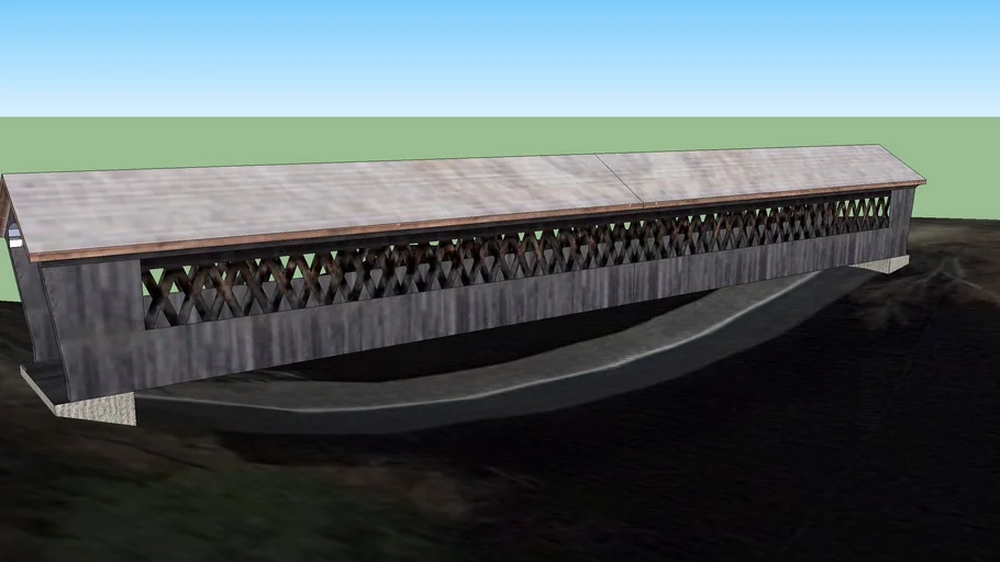 Henniker Covered Bridge | 3D Warehouse
