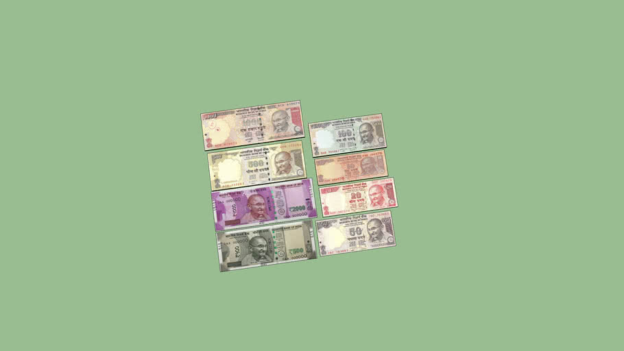 Indian currency | 3D Warehouse