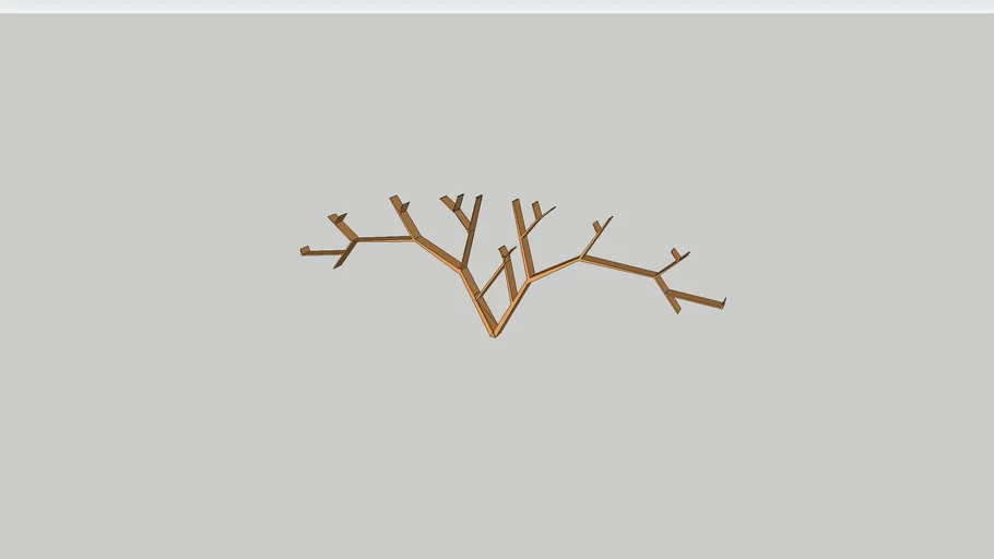 Tree bookcase | 3D Warehouse