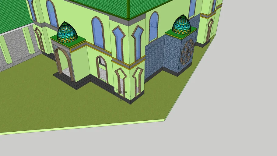 masjid alkautsar kecil | 3D Warehouse