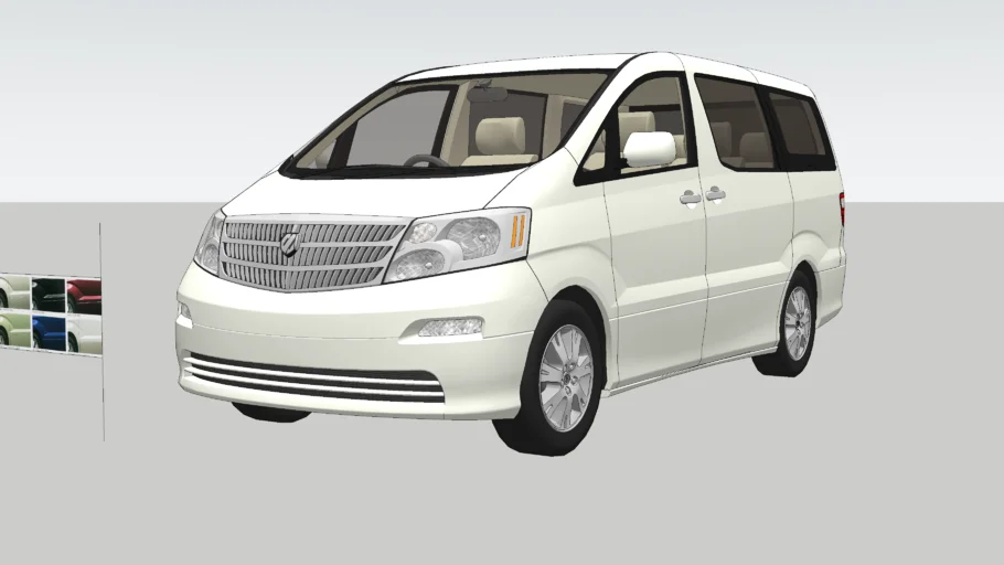 2005 Toyota Alphard 3.0 G | 3D Warehouse