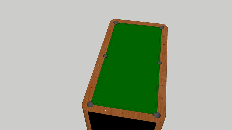 Pool Table | 3D Warehouse