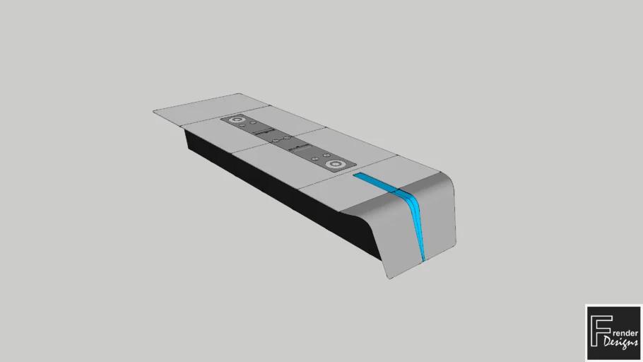 CONSOLE CONFERENCE TABLE-RDI | 3D Warehouse