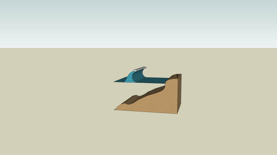 a tsunami | 3D Warehouse