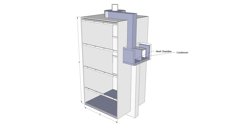 Flue Curing Chamber | 3D Warehouse