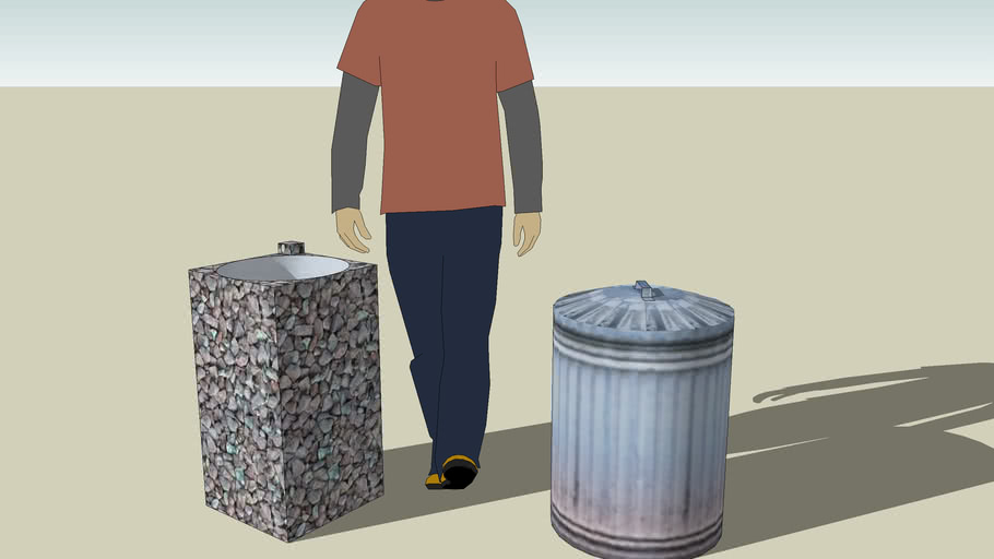 trash can | 3D Warehouse