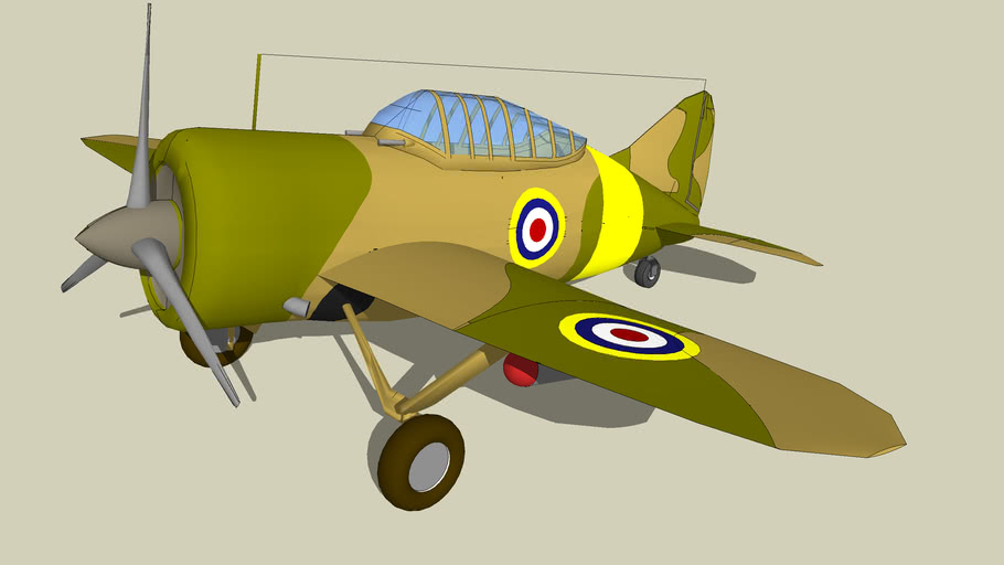 ww2 fighter | 3D Warehouse