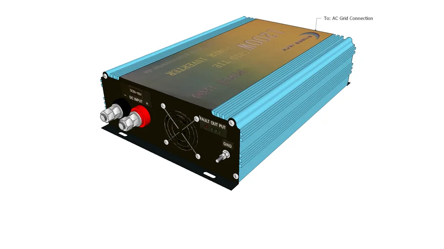 High Detail 2015 Model Year Power Jack 1200W Plug-And-Play Grid-Tie ...