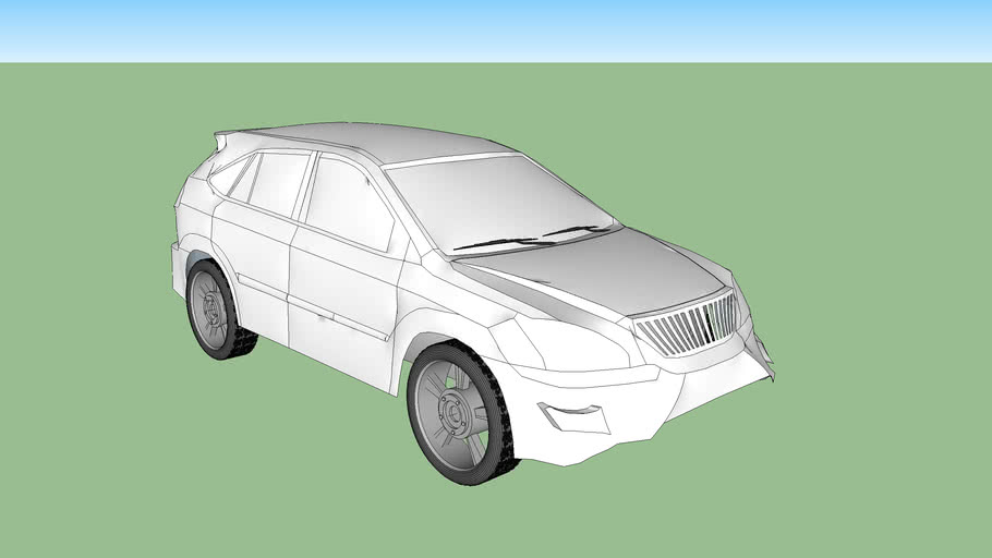 low polygon model of car | 3D Warehouse